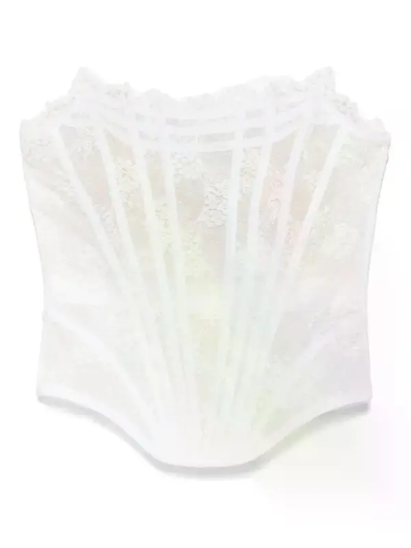 Giuseppe Di Morabito Lace Corset Top
