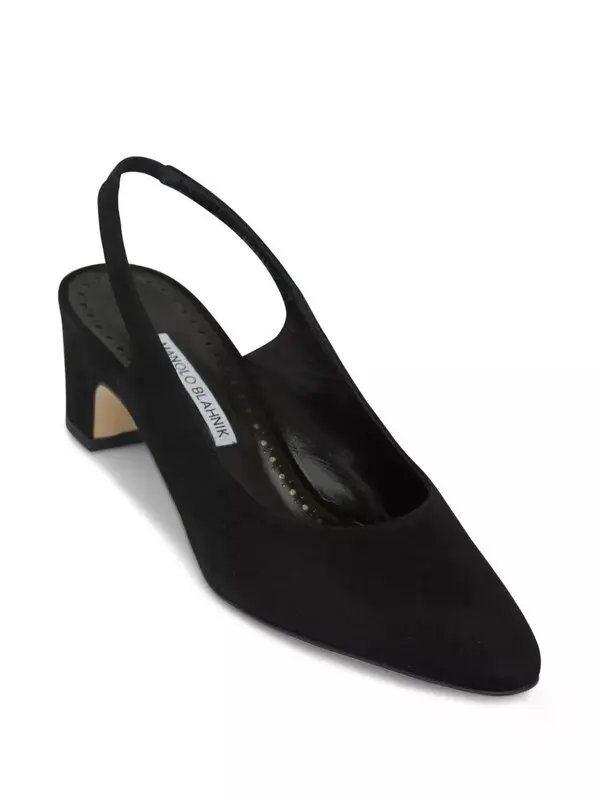 Manolo Blahnik 50mm Leather Pumps