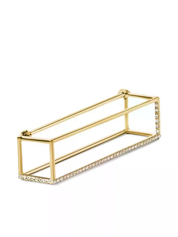 Shihara 18kt Yellow Prism Diamond Single Earring