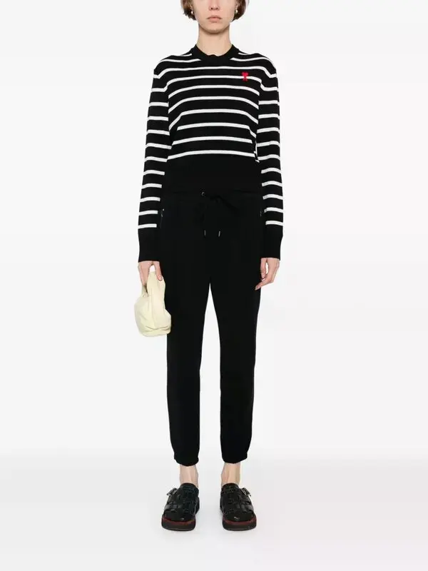 JAMES PERSE Scuba-jersey Track Pants - Black