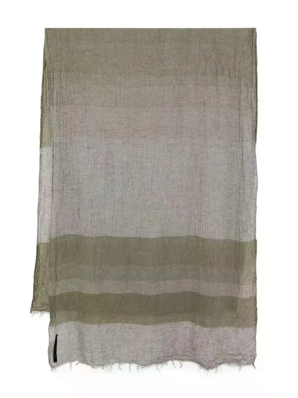 FORME D'EXPRESSION Musa Striped Scarf - Grey