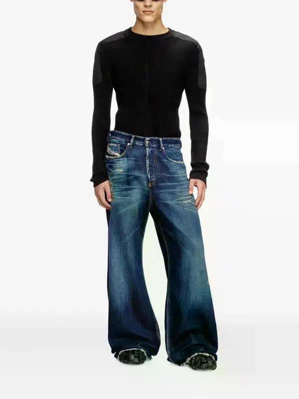 DIESEL® D-rise Wide-leg Jeans
