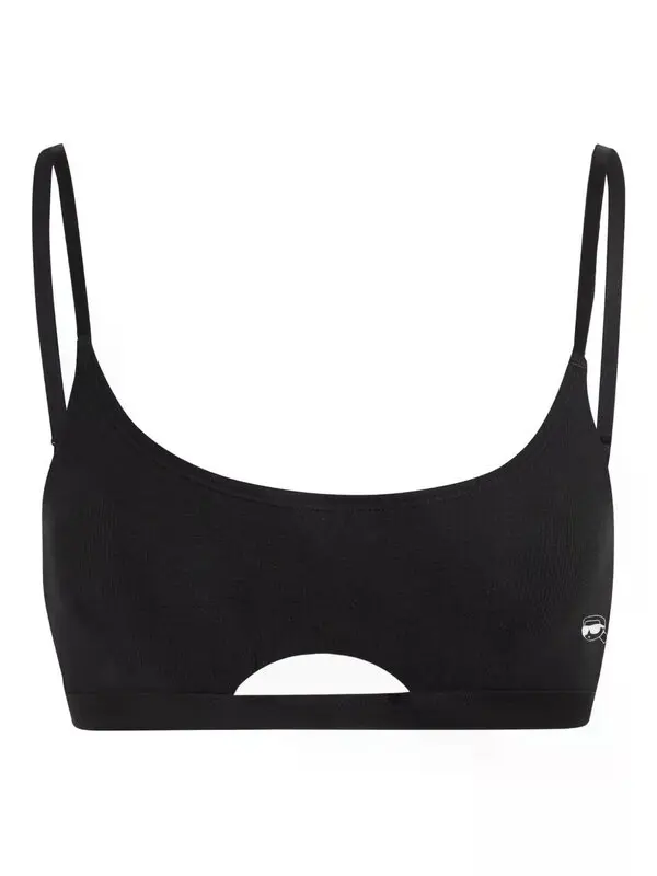 Karl Lagerfeld Ikon Bra - Black