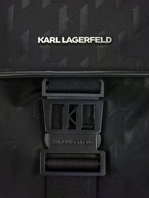 Karl Lagerfeld Monogram Backpack