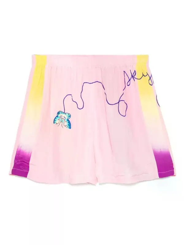 SKY HIGH FARM WORKWEAR Embroidered Shorts