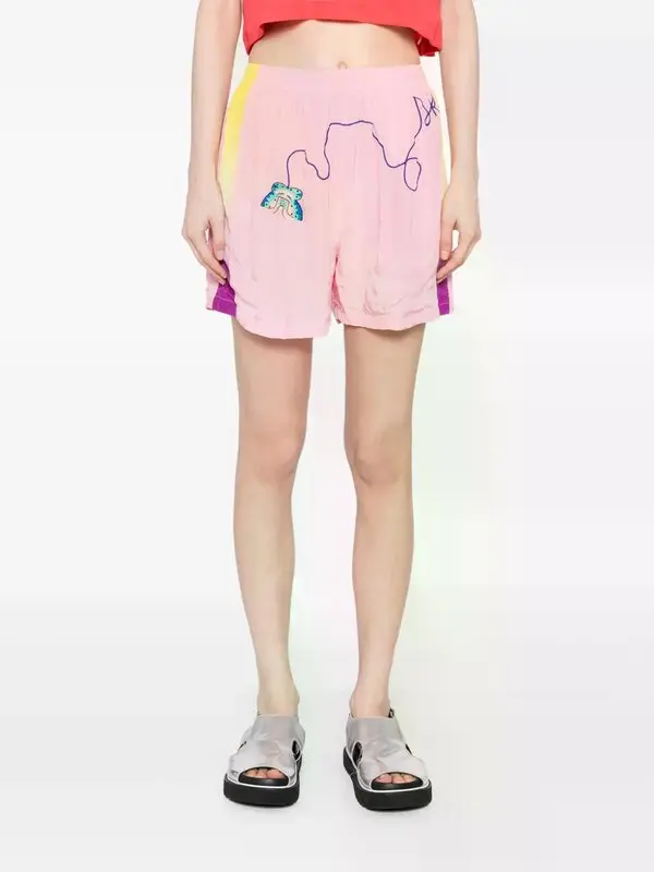 SKY HIGH FARM WORKWEAR Embroidered Shorts