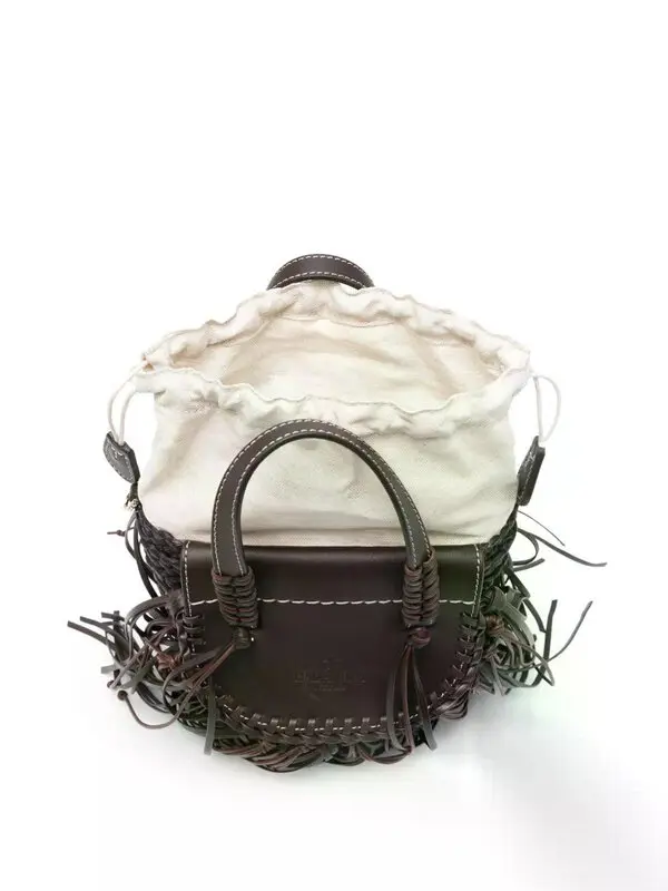 CUBA LAB Habanera Bucket Bag - Brown