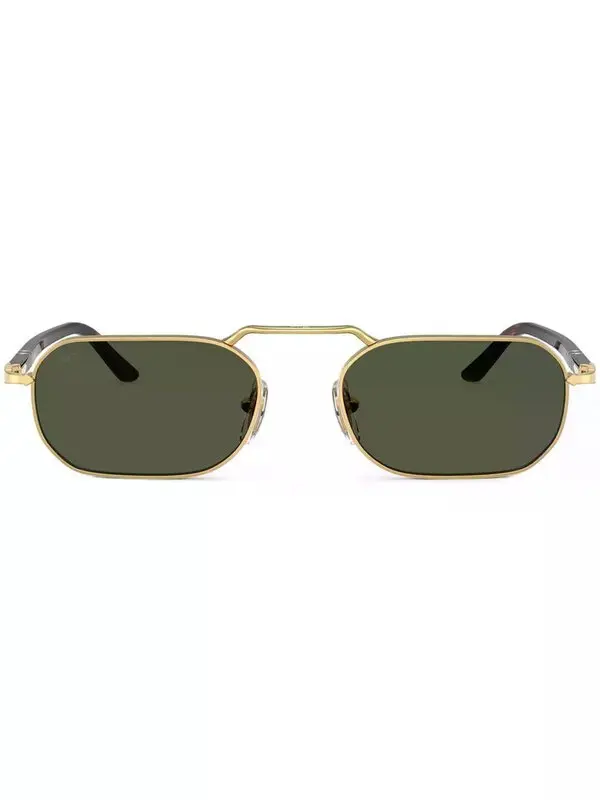 Persol Rectangle-frame Sunglasses - Gold