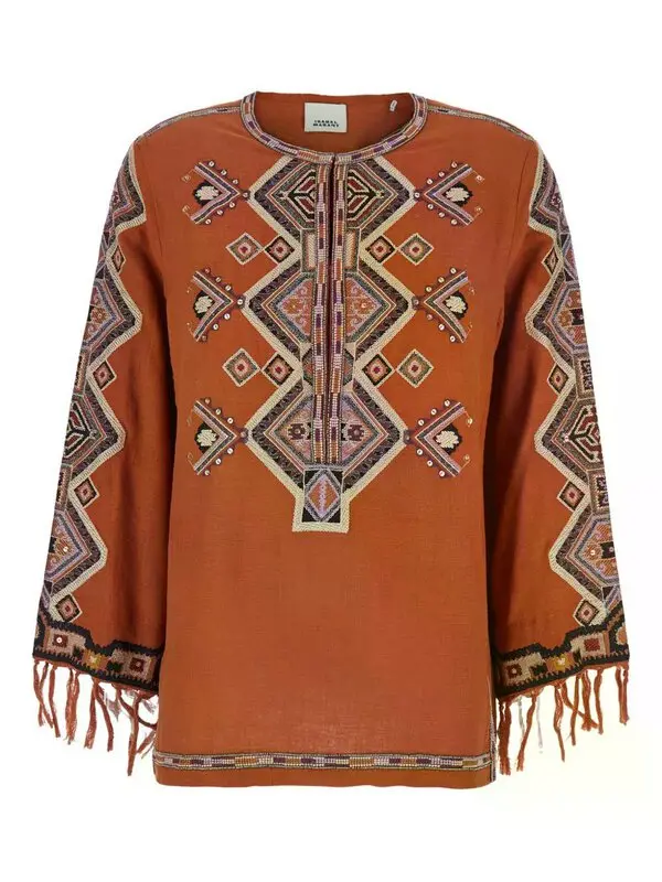 Isabel Marant Zelda Blouse - Orange