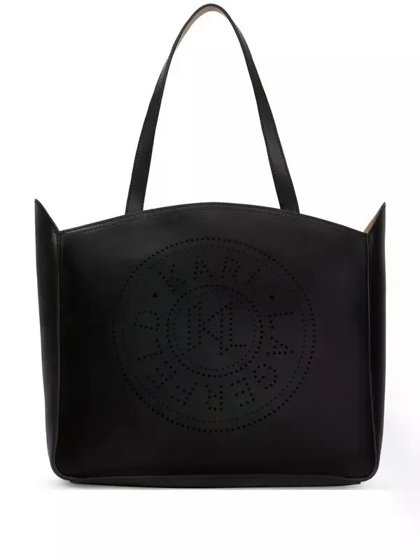 Karl Lagerfeld K/circle Zip Tote Bag - Black