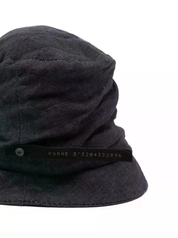 FORME D'EXPRESSION Tonal-stitching Bucket Hat