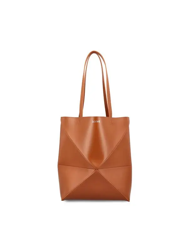 Loewe Puzzle Fold Medium Tote - Squirrel