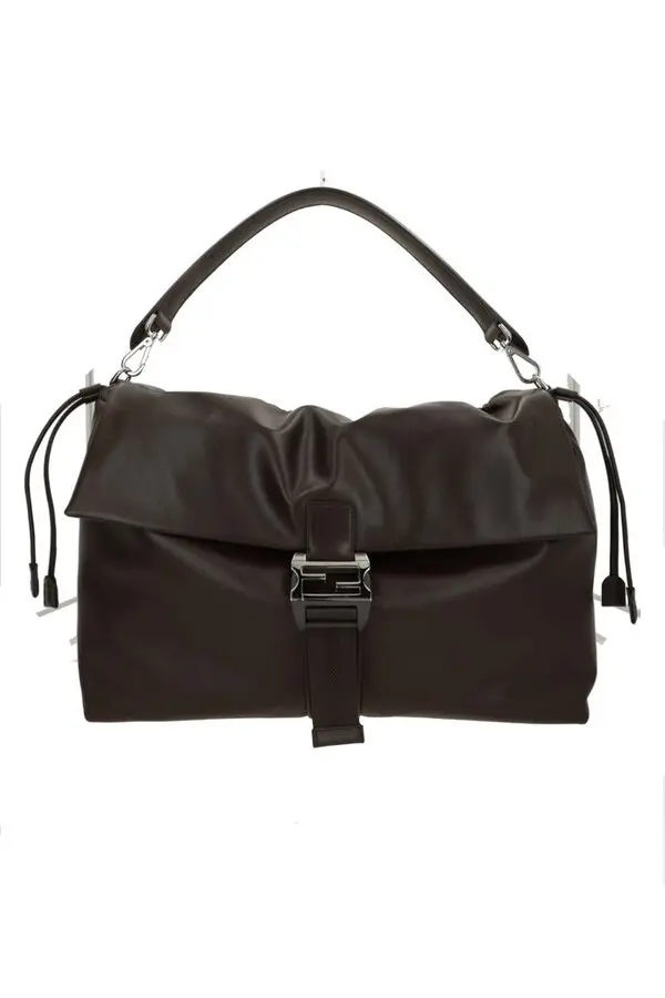 Fendi Handheld Bag - Chocolate+palladium