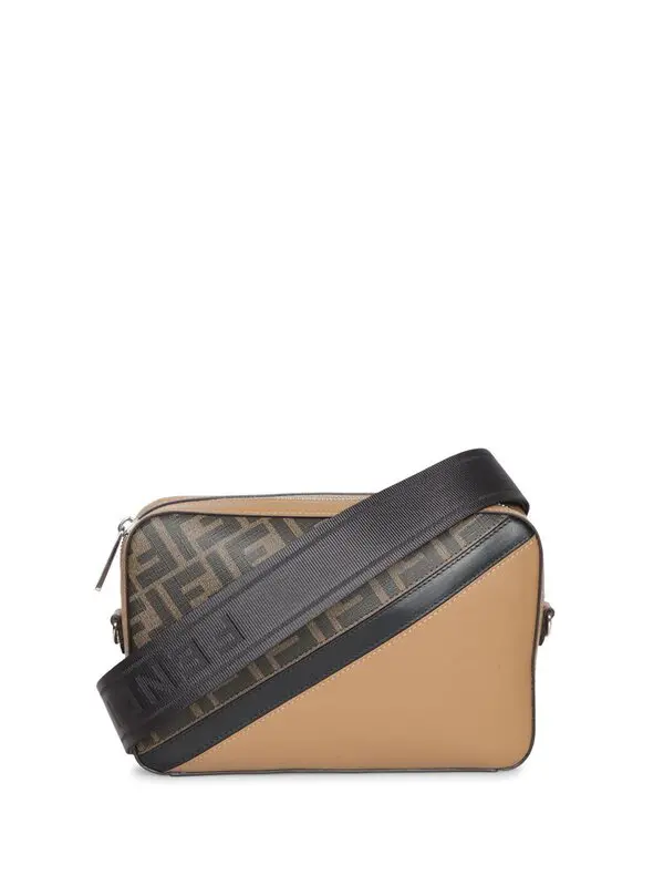 Fendi Ff Canvas Bag - Brown