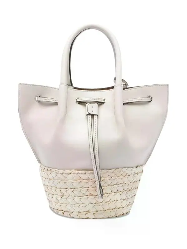 TOD'S Leather Tote Bag - White