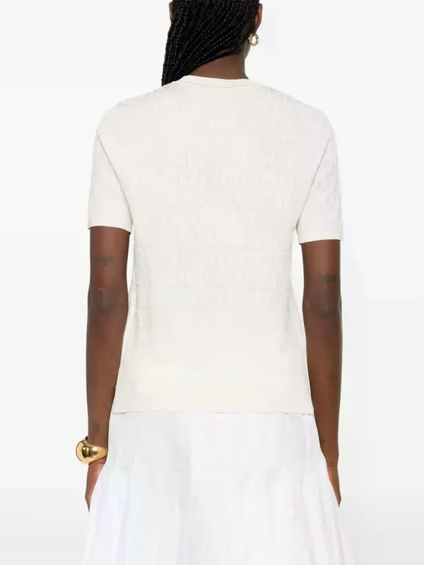 Fendi Crewneck T-shirt With Short Sleeves