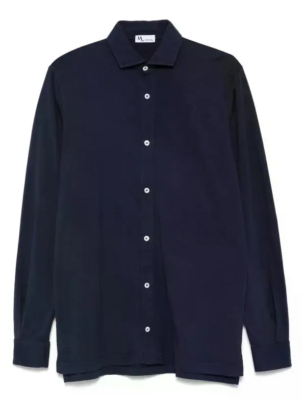 DOPPIAA Cotton Shirt - Blue