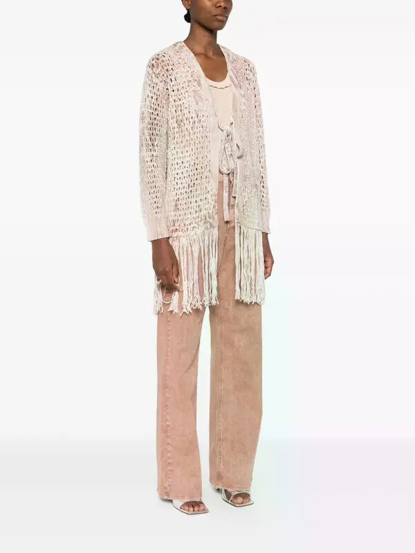 Blumarine Open-knit Cardigan