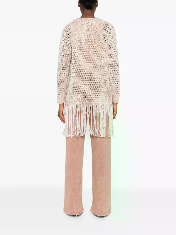 Blumarine Open-knit Cardigan