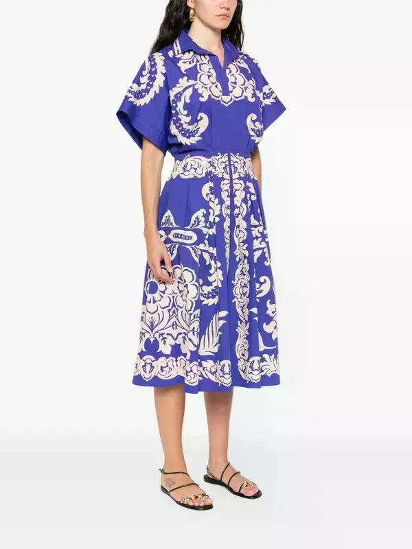 Etro Printed Midi Dress