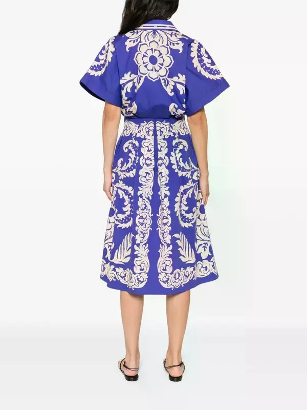Etro Printed Midi Dress