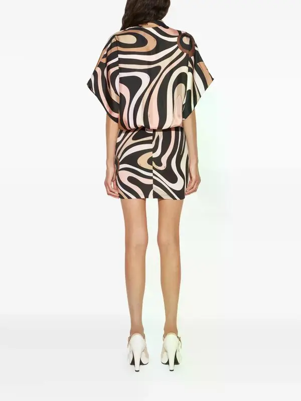 Emilio Pucci Marmo-print Dress