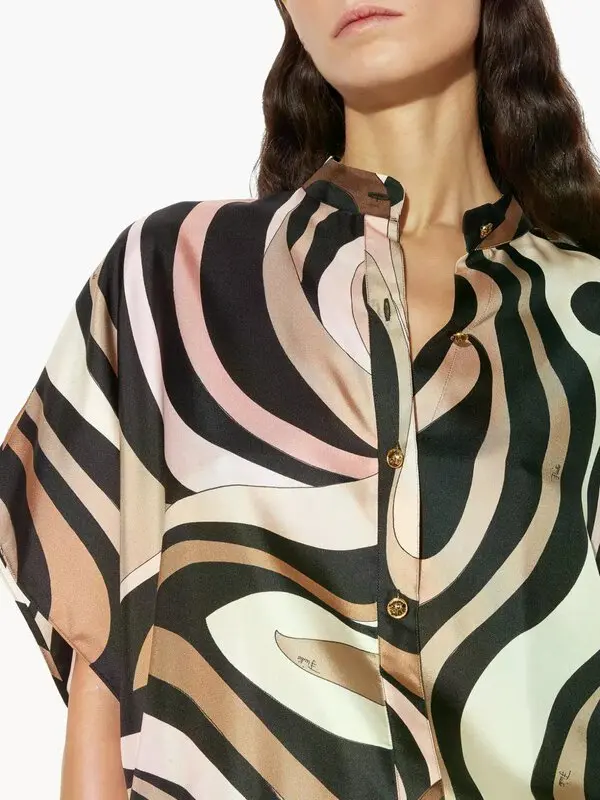 Emilio Pucci Marmo-print Dress
