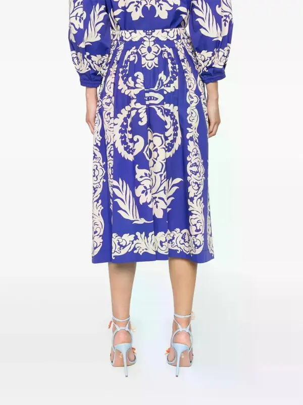 Etro Printed Midi Skirt