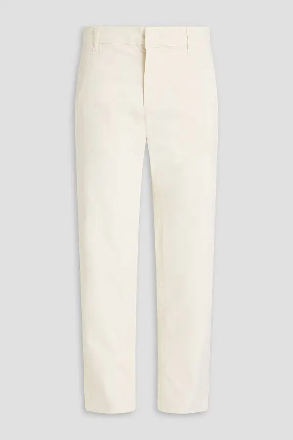 FRAME Slimfit Cottonblend Chinos - Ivory