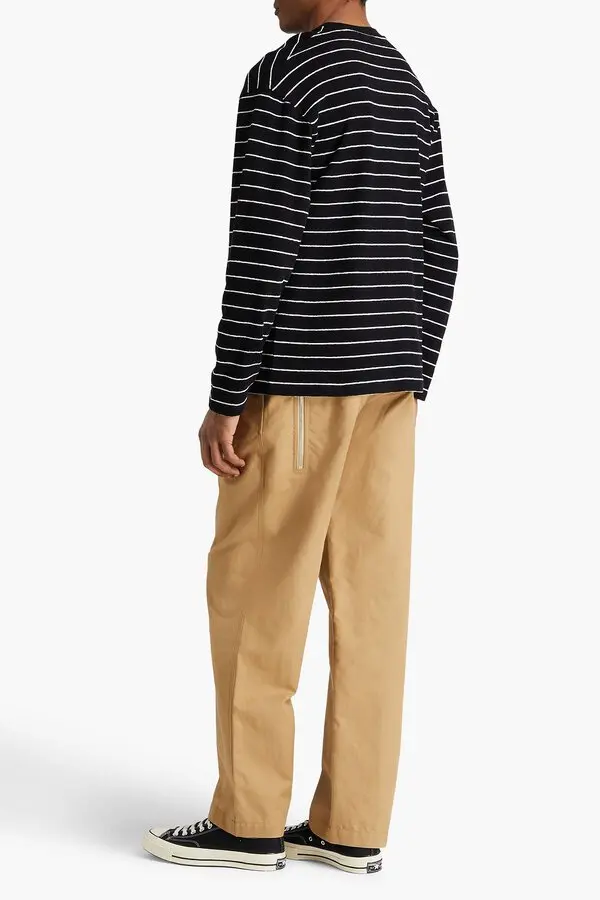 FRAME Striped Cottonjersey Tshirt