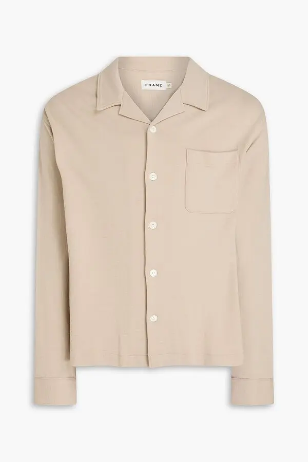 FRAME Cottonjersey Shirt - Beige
