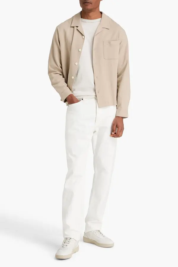 FRAME Cottonjersey Shirt - Beige