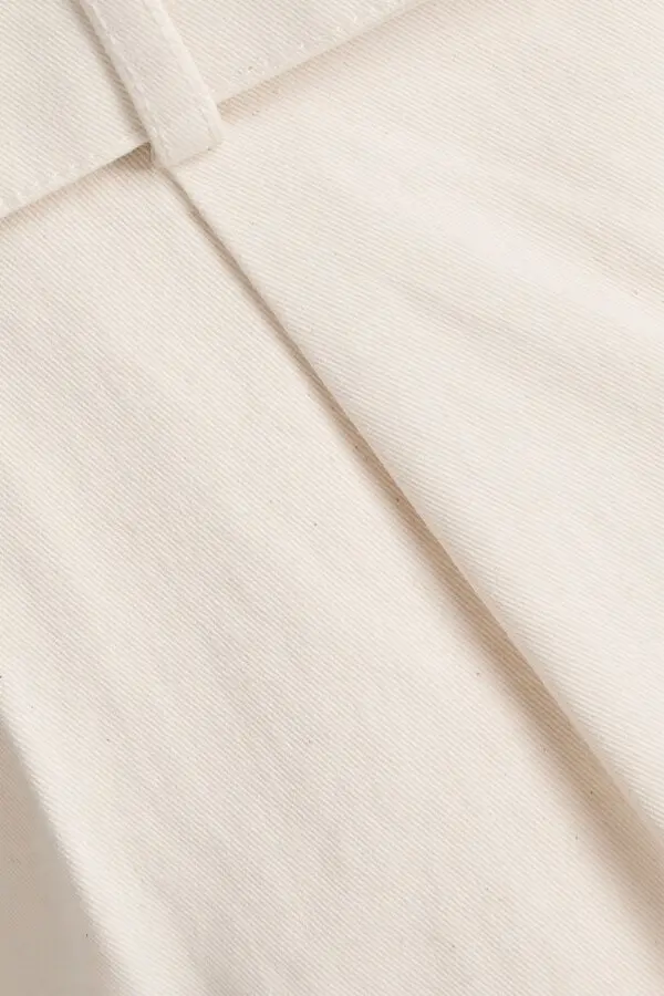 Officine Générale Luigi Pleated Cotton-twill Pants