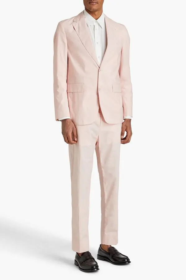 Officine Générale Arthus Cotton-poplin Suit Jacket