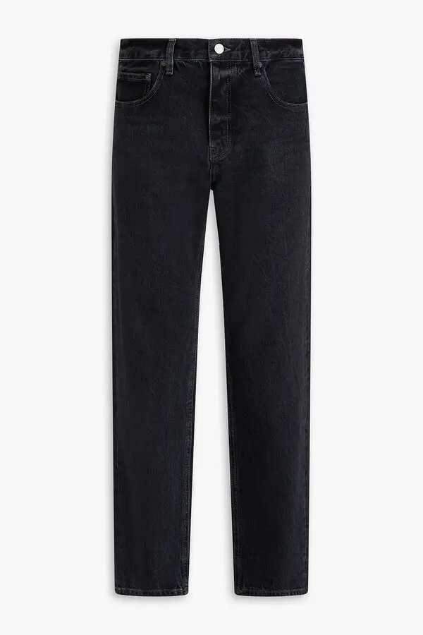 FRAME The Straight Denim Jeans - Black