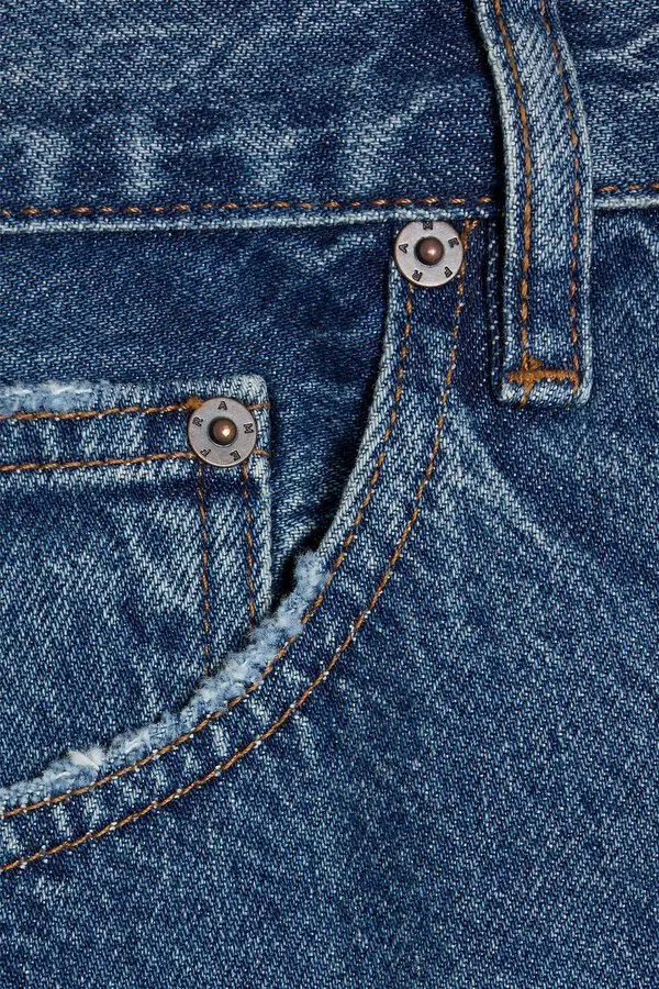 FRAME The Straight Denim Jeans - Mid Denim