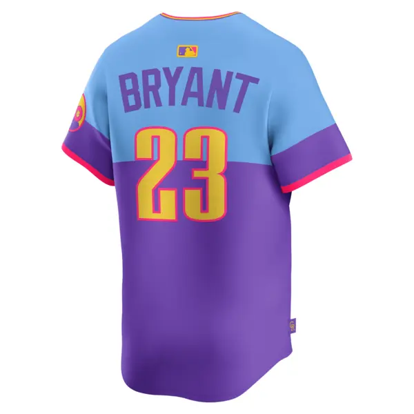 Nike Kris Bryant Colorado Rockies City Connect Mlb Limited Jersey - Purple