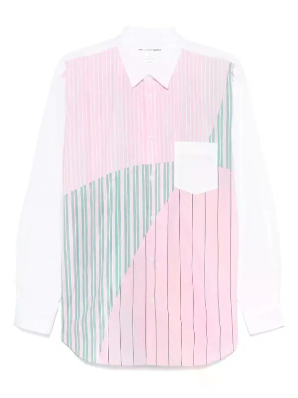 Comme Des Garçons Patchwork-design Shirt