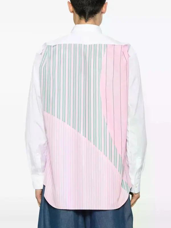 Comme Des Garçons Patchwork-design Shirt