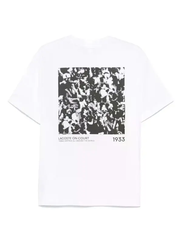 Lacoste Graphic-print T-shirt - White