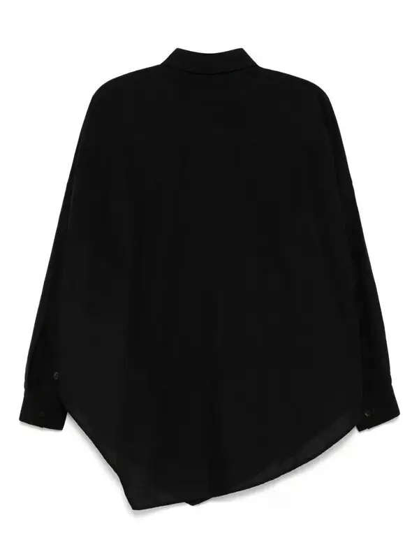 FORME D'EXPRESSION Asymmetric Shirt - Black