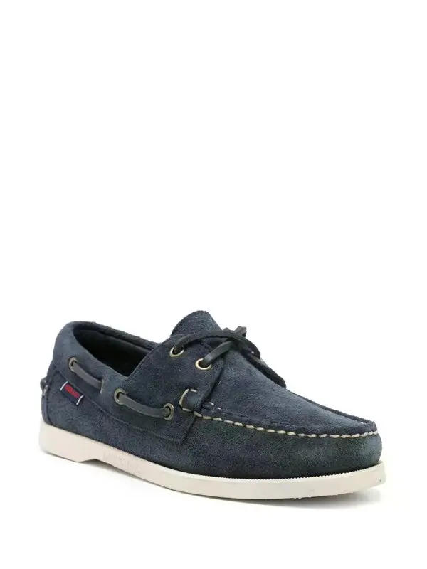 SEBAGO Suede Boat Shoes - Blue