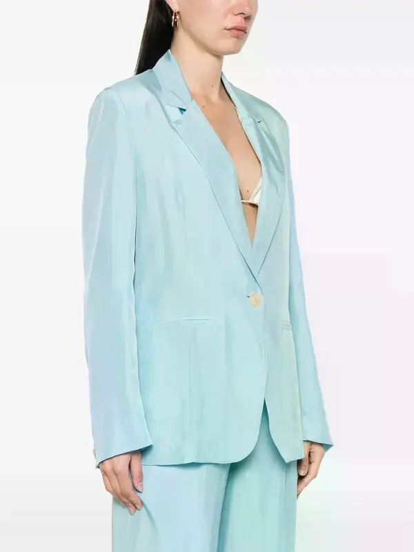 FORTE_FORTE Silk Blazer