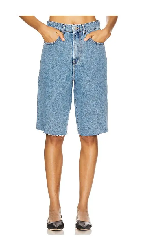 RÓHE Baggy Fit Denim Shorts - Denim Blue