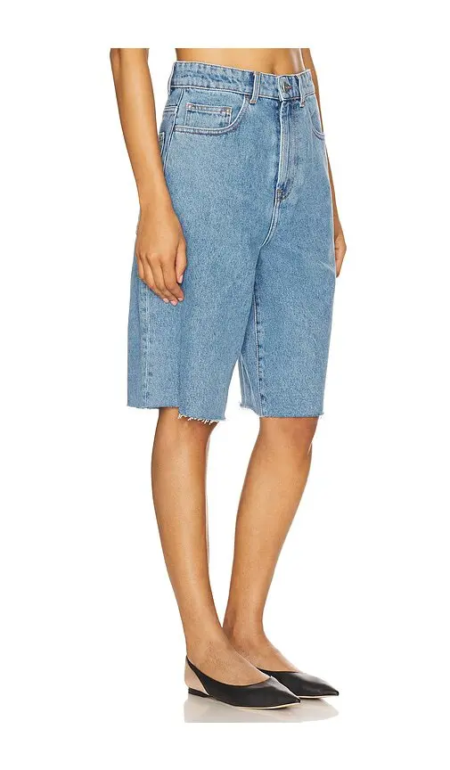 RÓHE Baggy Fit Denim Shorts - Denim Blue