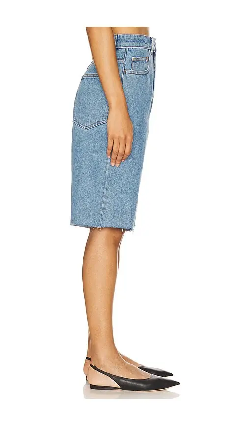 RÓHE Baggy Fit Denim Shorts - Denim Blue