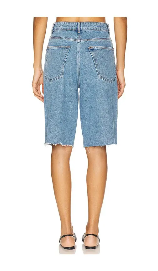 RÓHE Baggy Fit Denim Shorts - Denim Blue