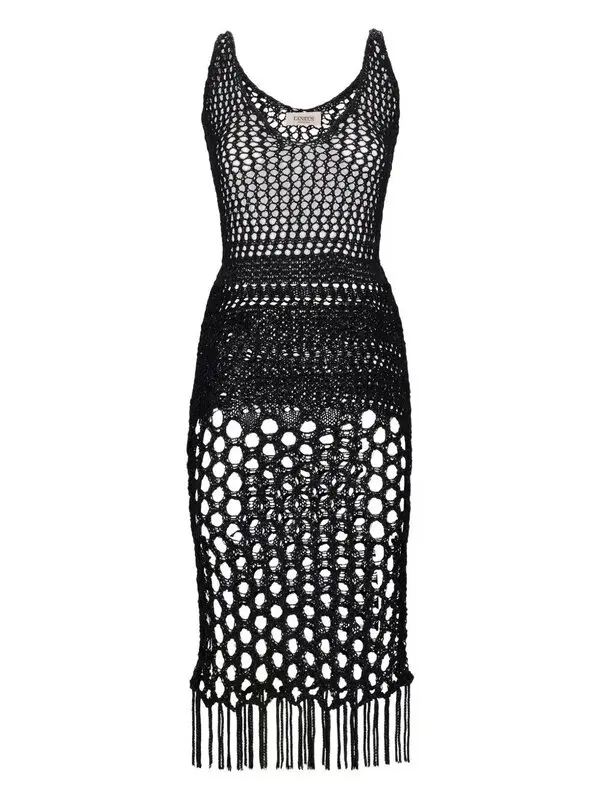 LANEUS Knitted Dress