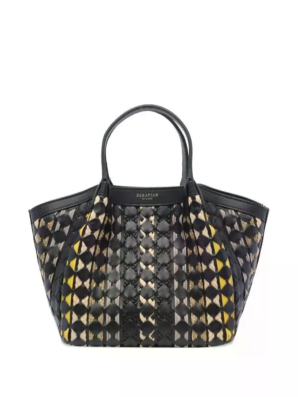 SERAPIAN Mini Mosaico Secret Tote Bag