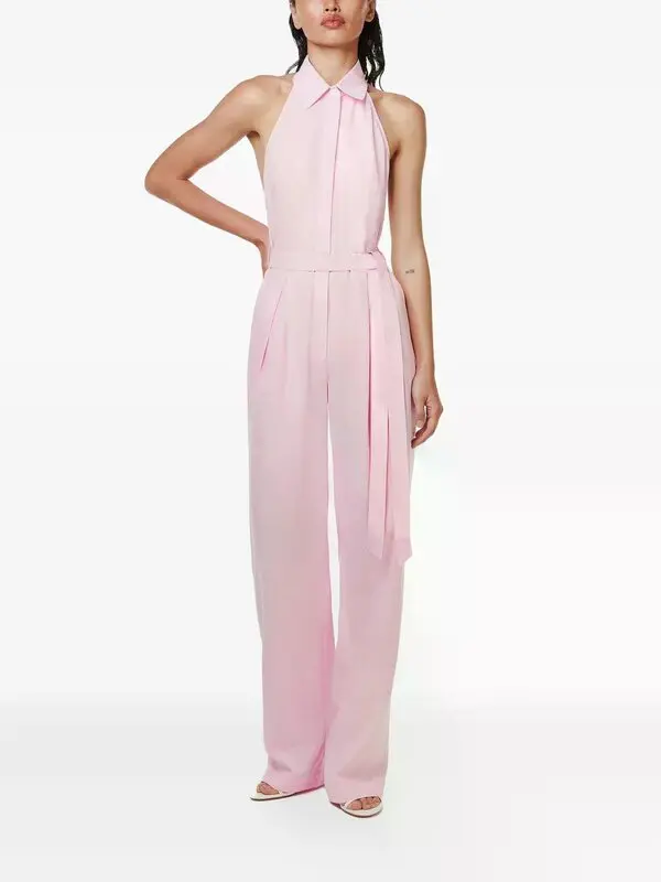 ANNAFOXY Halterneck Jumpsuit - Pink